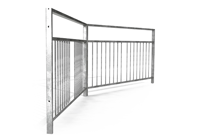 Pedestrian Guard Rail | Safety & Traffic Control