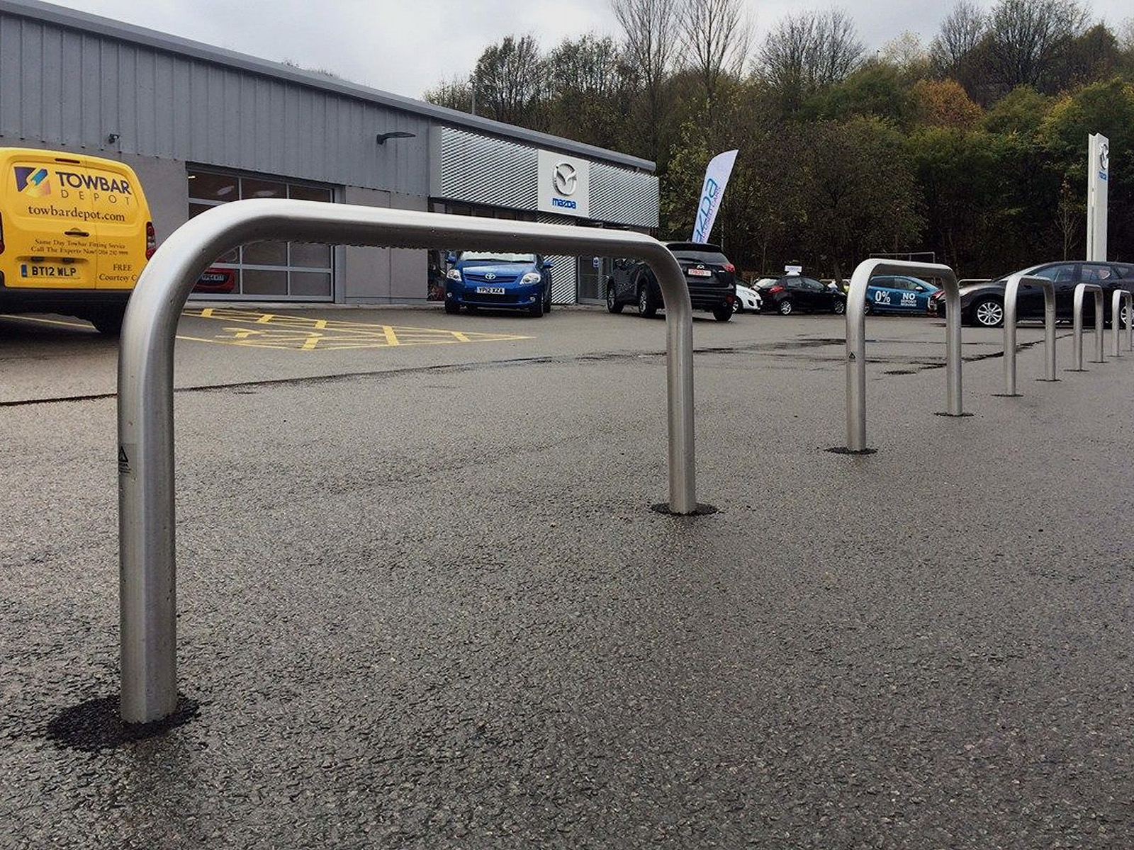 Hoop Barriers | Pedestrian & Vehicle Protection