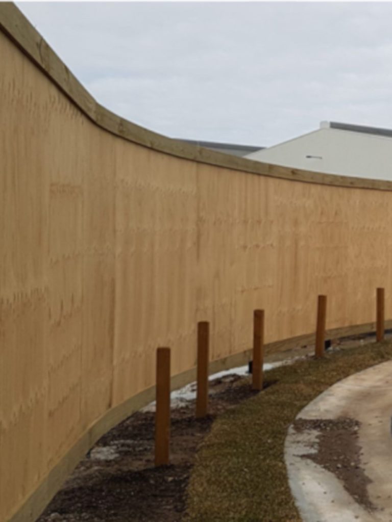 Timber Site Hoarding | Secure & Sustainable