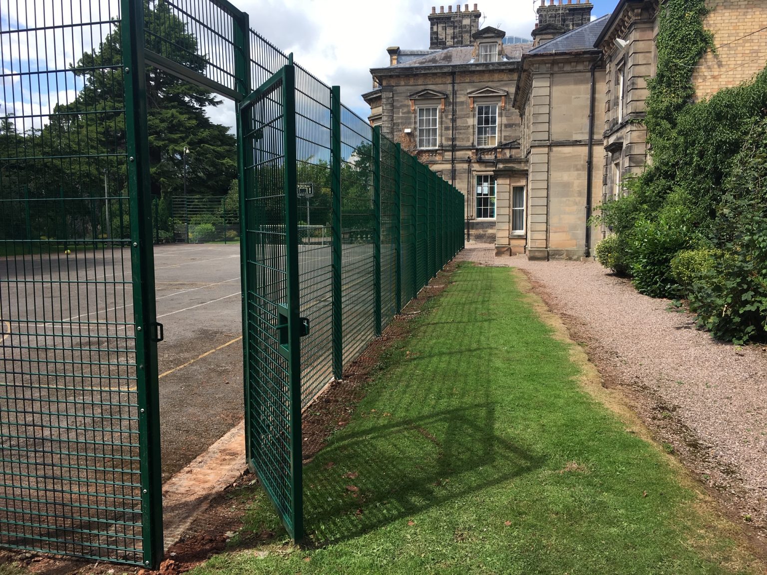 Rebound Mesh Fencing & Gates | Secure & Durable