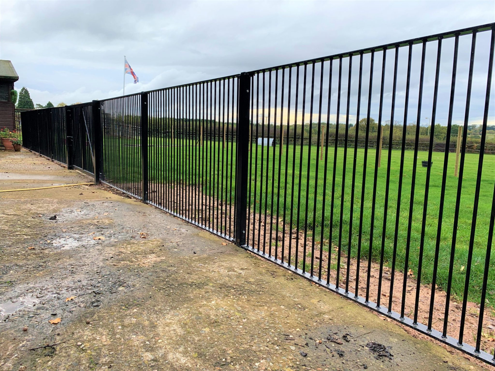 Vertical Bar Fencing & Gates | Project by Experts