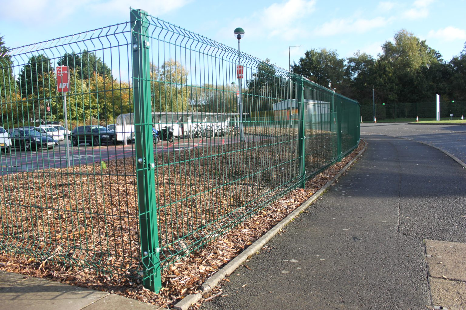 V Mesh Fencing Project | Durable & Secure Solutions